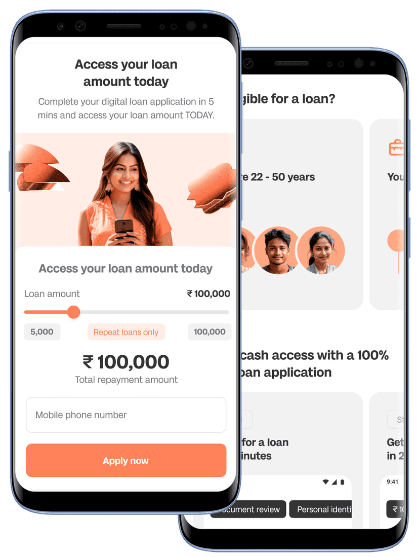 Fast cash loans up to ₹45,000